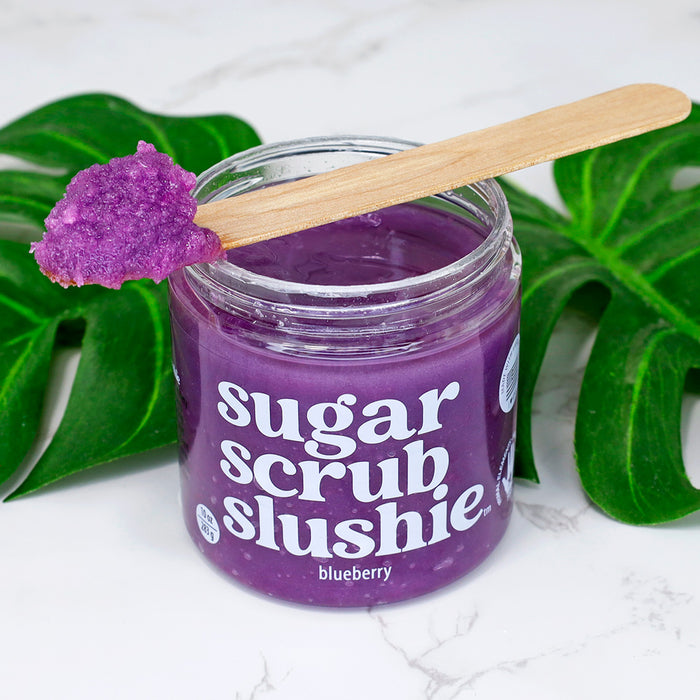 Sugar Scrub Slushie - BLUEBERRY (3-PACK) — Primal Elements Wholesale