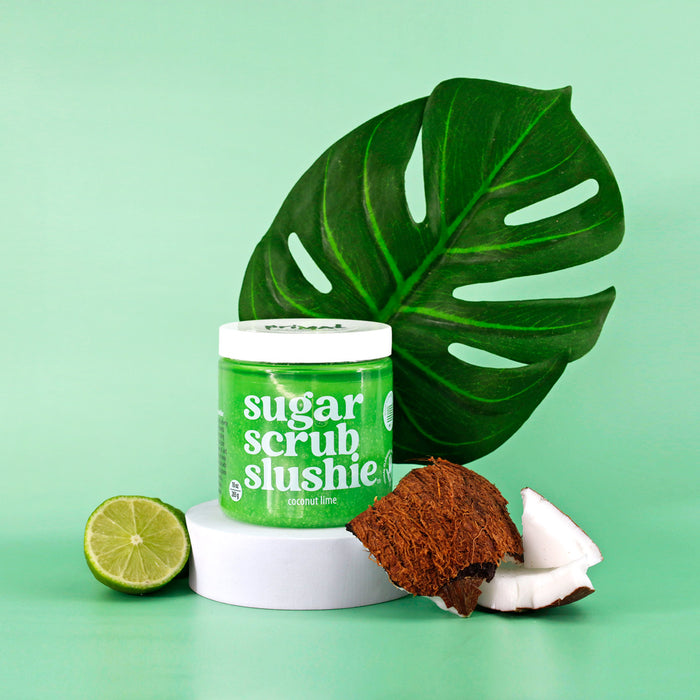 Sugar Scrub Slushie - COCONUT LIME (3-PACK) — Primal Elements Wholesale